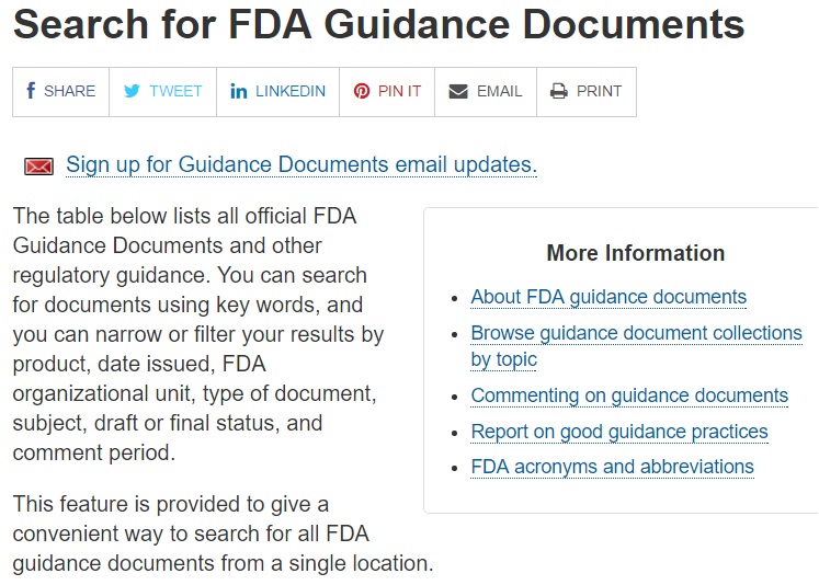 Special Controls Guidance Document Content And Format Medical Device 