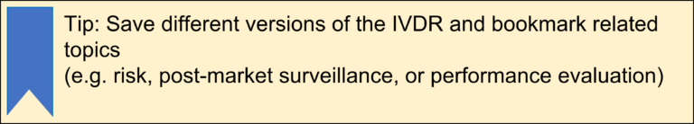 What are the IVDR risk management requirements?