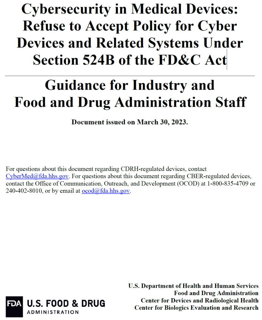 How Quickly Will RTA Policy Take Effect For Cybersecurity Devices 